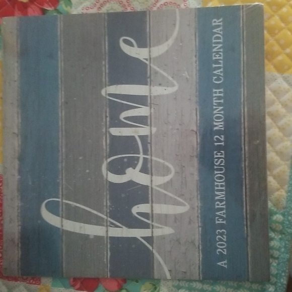 Office | Home A Farmhouse 223 12 Month Calendar | Poshmark